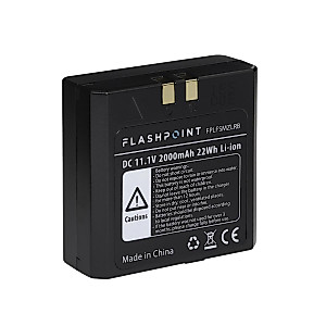 Flashpoint Battery for The Zoom Li-on Flash (VB-18)