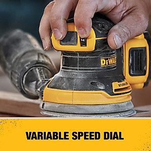 Dewalt DCW210BR 20V MAX XR Brushless Variable-Speed Lithium-Ion 5 in. Random Orbital Sander (Tool Only) (Renewed)