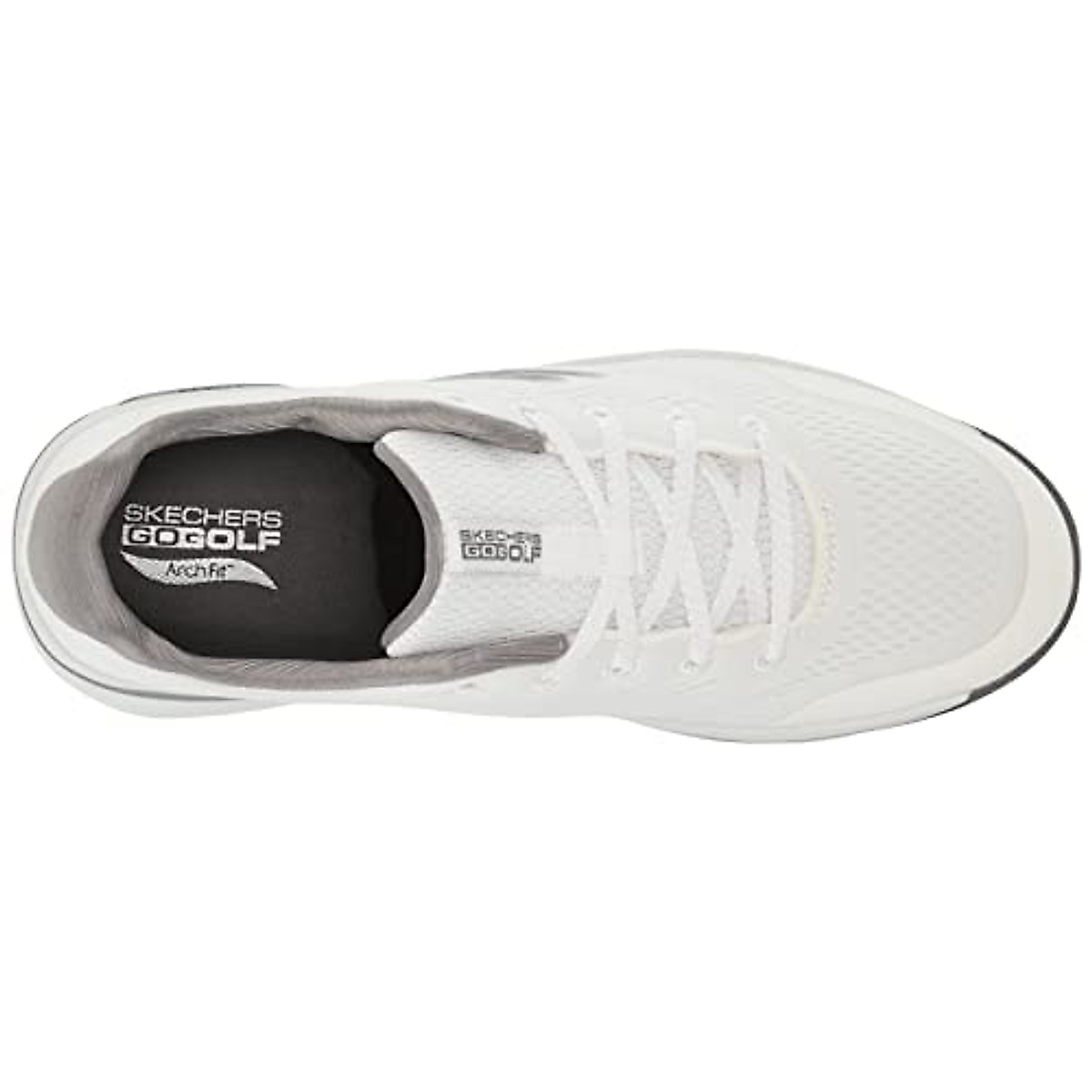 Skechers Women's Arch Fit Golf Shoe Sneaker, White, 10 Wide
