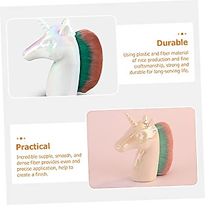 3pcs Nail Dust Cleaning Cosmetic Brushes fake nails with nail glue nail remover nail brush mineral foundation powder Household Cosmetic Brush set artificial fiber