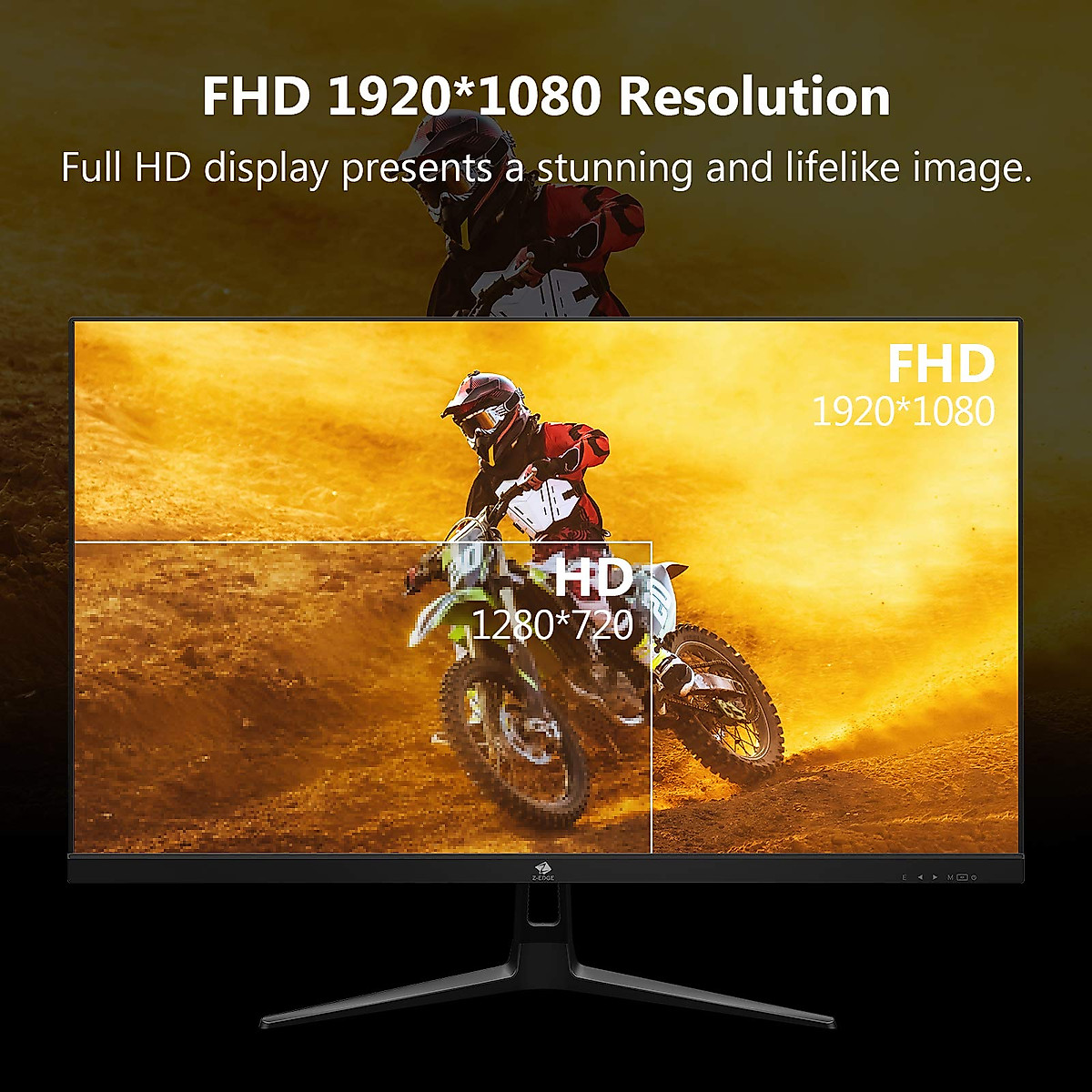 Z-Edge UG25I 25-inch IPS Gaming Monitor, Full HD 1080P 1920x1080 LED IPS Monitor, with 144Hz Refresh Rate and Eye-Care Technology, 178° Wide View Angle