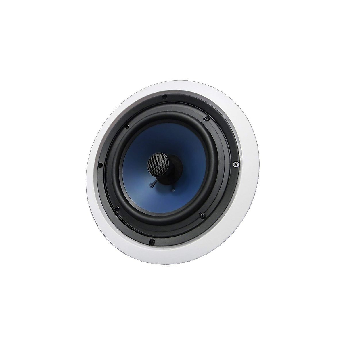 Silver Ticket Products 1 x Center, 1 x Left & 1 x Right in-Walls and 4 x in-Ceiling Surround Sound 7.1 Speaker Home Theater Bundle Package