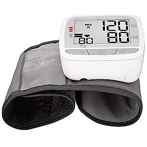 Novamedic Digital Blood Pressure Monitor, Accurate BP Machine with Adjustable Upper Arm Cuff & Large LCD Display, Automatic 90x2 Reading Memory, for Home Use and Medical Supplies, Batteries Included