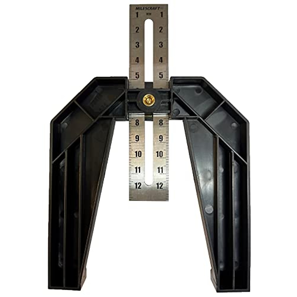 Milescraft 8601 Depth Gauge - Measure, Mark and Locate Depth of Blade or Bit on Table Saws, Router Tables, Routers and More, Woodworking