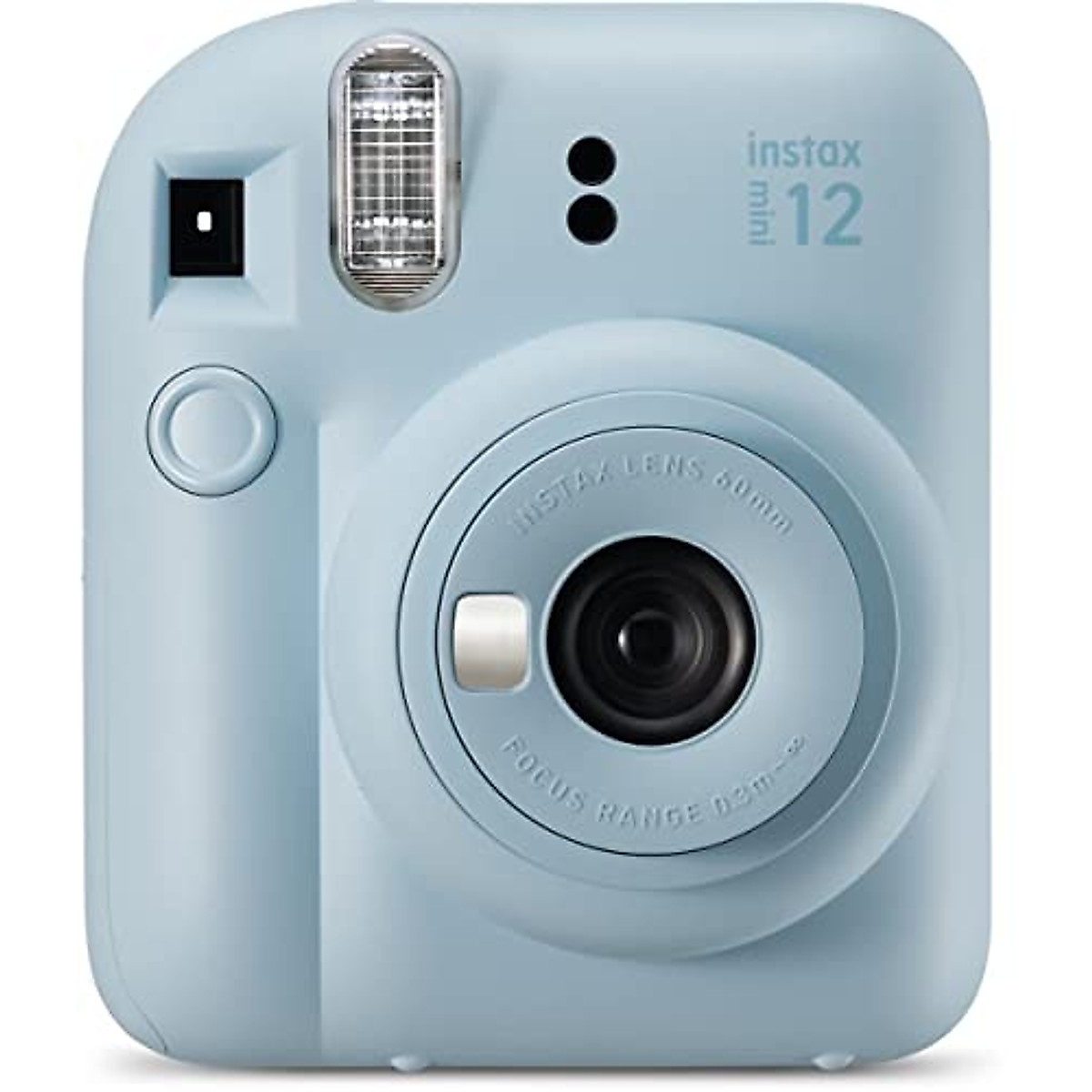 Fujifilm Instax Mini 12 Instant Film Camera (Pastel Blue), Fuji Instax Film Value Pack 30 Sheets, Protective Case, Instax Gift Bundle