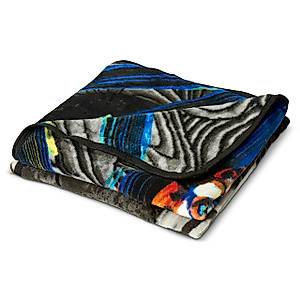 Disney's The Nightmare Before Christmas, "Dark Creep" Micro Raschel Throw Blanket, 46" x 60", Multi Color