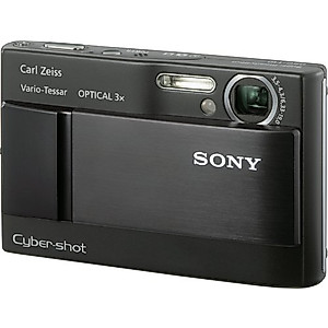 Sony Cybershot DSC-T10 7.2MP Digital Camera with 3x Optical Steady Shot Zoom (Black)