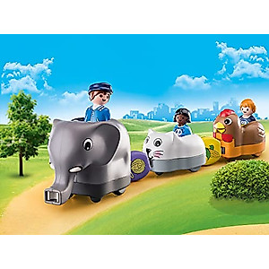 Playmobil 1.2.3 Animal Train