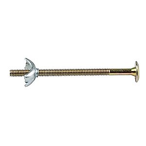 100 mm Bolts and Half-Moon/Crescent/Lunar Nuts B100 by Palace Imports, Pack of 4. 1/4 Inch Thread. Best for Made in Brazil Beds/Bunk Beds with 2.5 Inch Posts.