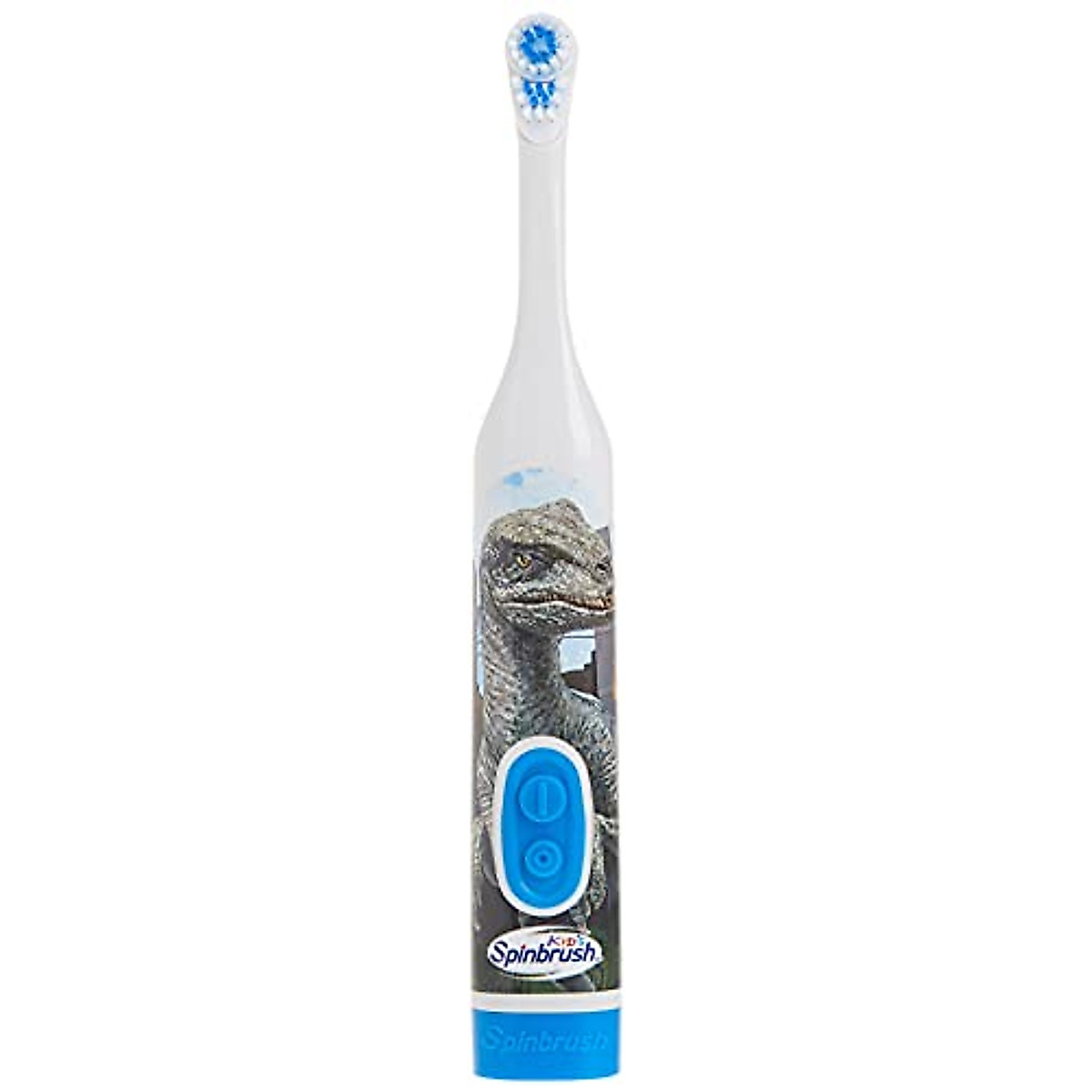Arm & Hammer Spinbrush Kids Battery Powered Toothbrush, Jurassic World, Design May Vary (Pack of 2)