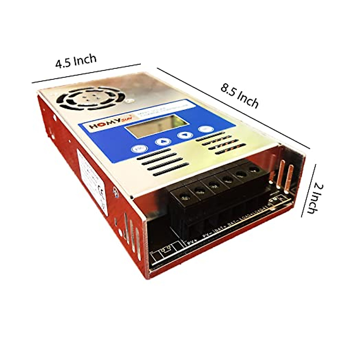 MPPT Solar Charge Controller 60A Regulator Charger Maximum Power Point Tracking Tracer Solar Panel Max Input 160V Battery Charge from 12V Up to 48V Off Grid System Controlador
