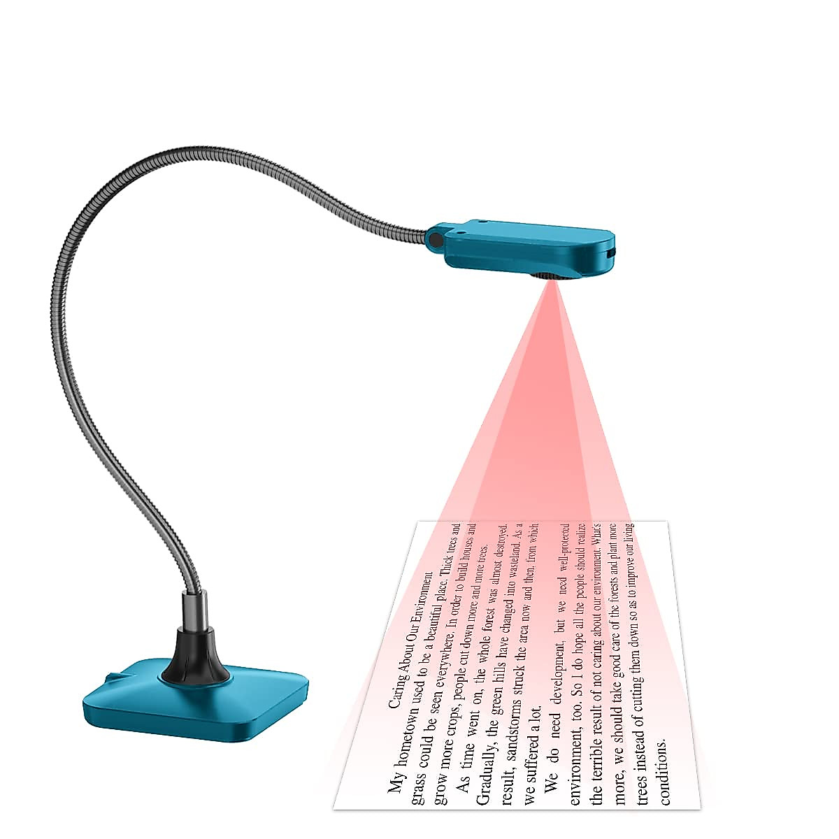 ZSEEWCAM Document Camera (Blue) Ultra High Definition 5MP USB Document Camera — Mac OS, Windows, Chromebook Compatible for Live Demo, Web Conferencing, Distance Learning, Remote Teaching