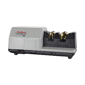 Chef'sChoice 2000 Commercial Diamond Hone Electric Kitchen Knife Sharpener High Performance Heavy Duty with Detachable Module NSF Certified, 2-Stage, Gray