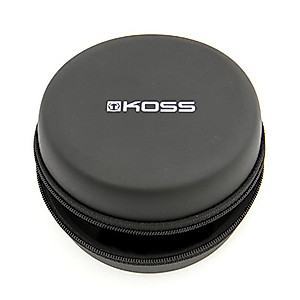 Koss Porta Pro Official Hard Carry Case, Hard Shell Construction, Designed Specifically for Porta Pro, Black