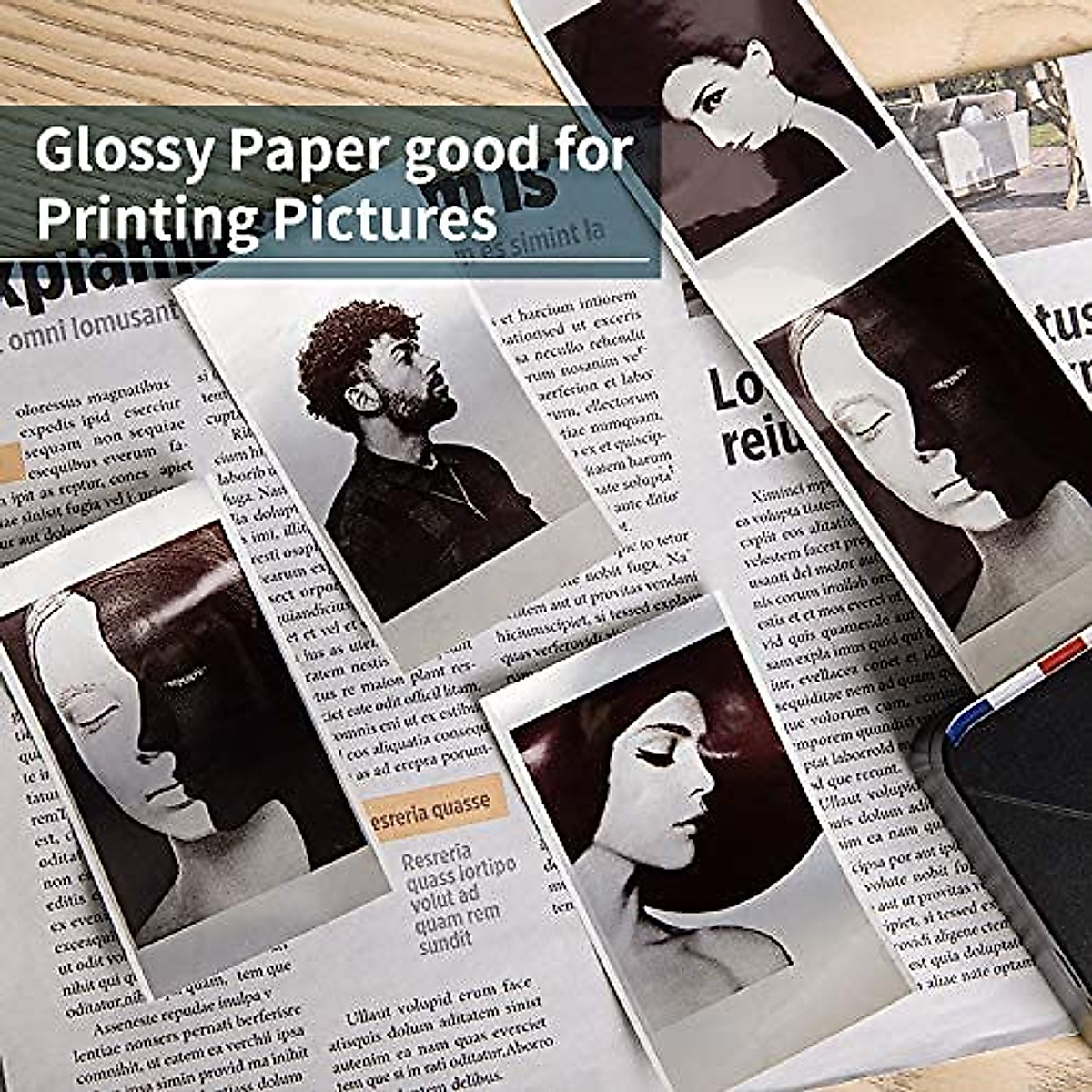 Phomemo M02S 304dpi Pocket Printer- Bluetooth Thermal Photo Printer, Black and White Print-Out Phone Printer for Photo Printing, Plan Journal, Organization, DarkGreen