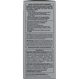 L'Oreal Paris Feria Multi-Faceted Shimmering Permanent Hair Color, 521 Cool Amethyst, Pack of 1 Hair Dye Kit