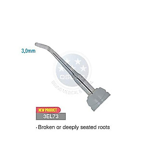 Osung Dental Elevator With Plastic handle, E 73. 3.0mm tip - 3EL73