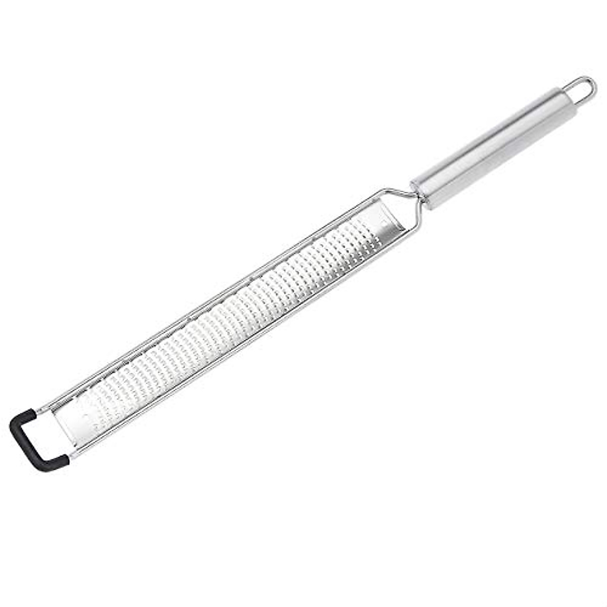 AmazonCommercial Stainless Steel Fine Grater & Zester, Narrow Blade
