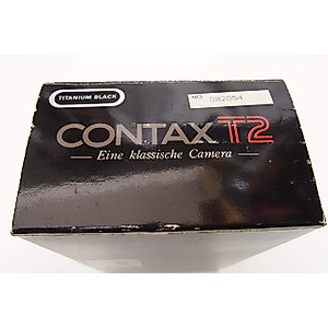 Contax T2 Titanium Black 35mm Film Camera