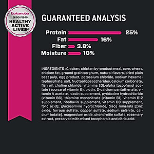 Eukanuba Adult Medium Breed Dry Dog Food, 30 lb