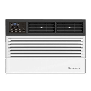 Friedrich CEW12B33A Chill Premier Smart Air Conditioner Window Unit, WiFi Mobile Control, White, Heating & Cooling Capacity (12000 BTU)