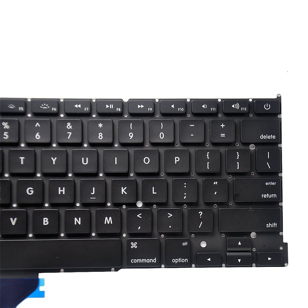 Padarsey Replacement Keyboard Compatible for MacBook Pro A1502 13" 2013-2015 Retina Series Black US Layout Part Numbers ME864 ME865 ME866 with 80Pce Keyboard Screws and Screwdriver