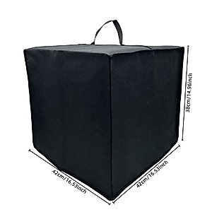 Wanty Water-Resistant Nylon Dust Cover Protector for Cuisinart TOA-60 Convection Toaster Oven Airfryer/Instant Pot Duo Crisp 11-in-1 Air Fryer and Electric Pressure Cooker, 6 Quart