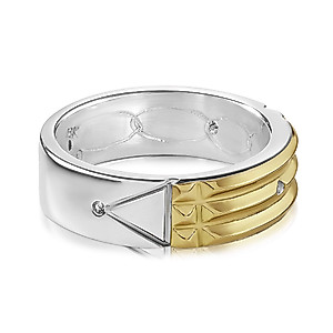 Anillo Atlante (Atlantis Ring) 970 Silver/Plata 6mm Wide 2mm Thick (9.5)
