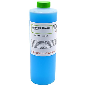 ALDON Innovating Science Copper (II) Chloride Solution, 0.5M, 500mL - The Curated Chemical Collection