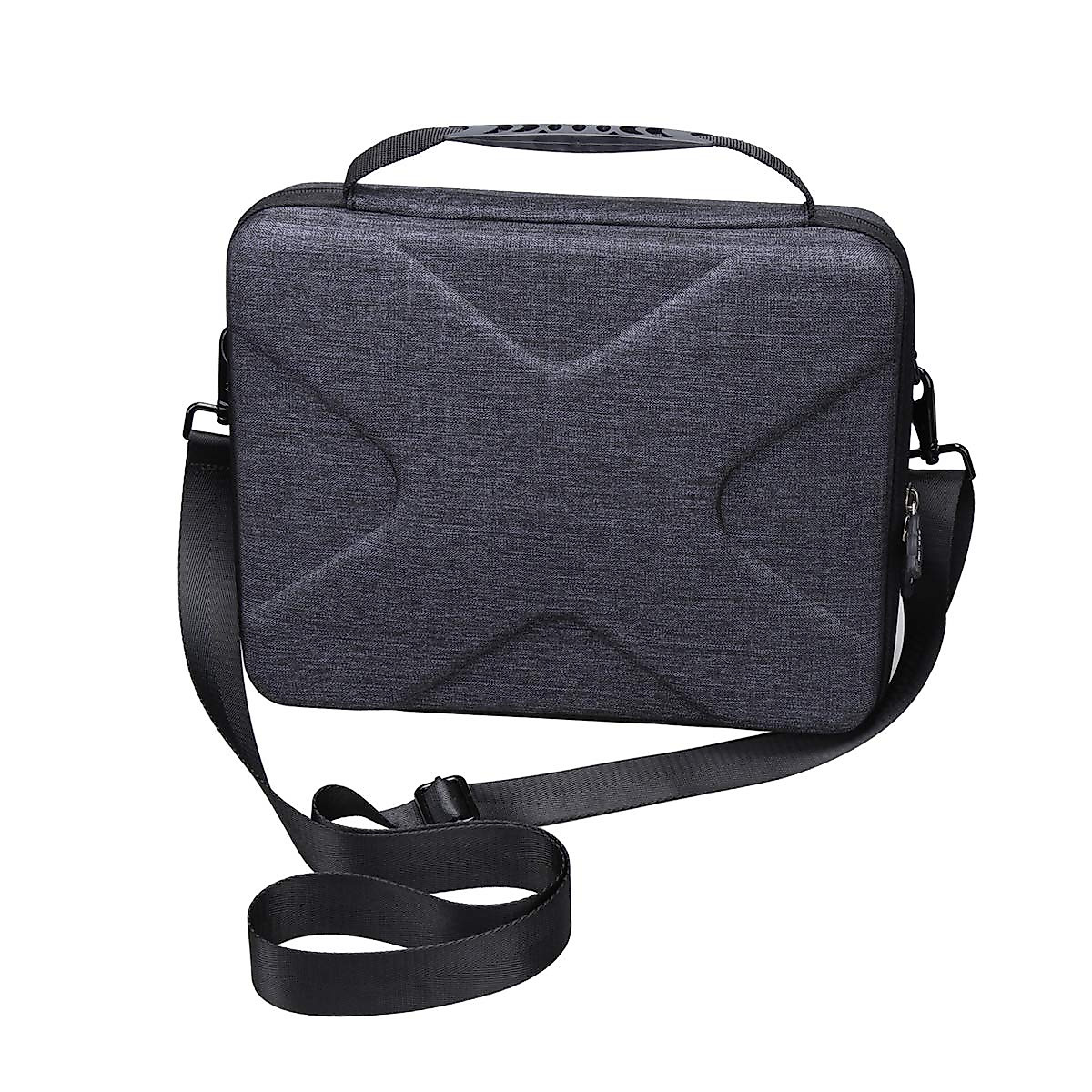 Aproca Hard Carrying Case Compatible with Sony Playstation 4 Slim (PS4 Slim) 1TB Console (Dark Blue-Lite Version)