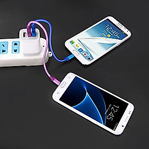 USB Wall Charger, Hootek 2Pack Wall Plug 3-Port USB Charging Station 3.1A Power Adapter Multi Port Quick Charger Block Cube Compatible iPhone 14 13 12 11 Pro XS MAX 8 Plus,iPad,Samsung Galaxy S22 S21