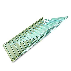 Safco Products 5016 Pivot Wall Rack with 12 Pivot Brackets, Tropic Sand