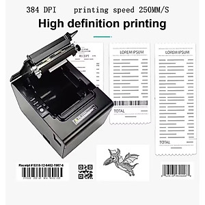 pos kithcen printer,Bluetooth Ethernet/LAN 80mm Restaurant Auto cutter wireless android thermal receipt bill ticket printer,NOT for ios/ipad/MAC/Doordash/Square/Uber(Bluetooth+LAN/Ethernet+USB)