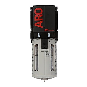 ARO Ingersoll Rand ARO F35121-400-VS Air Line Filter, 1/4" NPT - 150 psi Max Inlet, Black