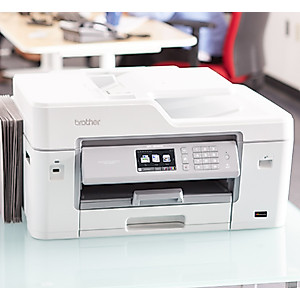 Brother MFC-J6535DW All-in-One Color Inkjet Printer, Wireless Connectivity, Automatic Duplex Printing, Amazon Dash Replenishment Ready