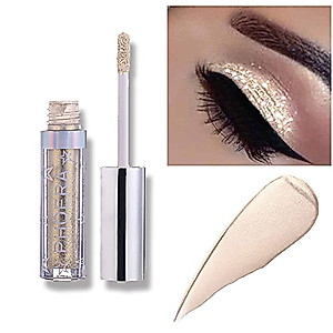 KDOWES Liquid Eyeshadow, Waterproof Glitter Shimmer Sparkle Eye Stick Easy To Wear Long Lasting Eyeliner Eye Pencil Makeup Cosmetics(A101)