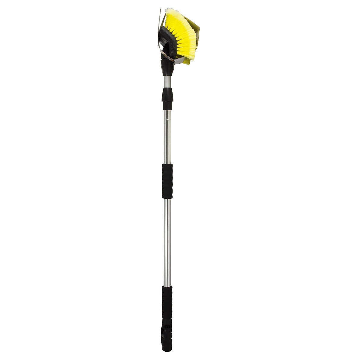 Carrand 93097 Flow-Thru 10" Bi-Level Wash Brush with 71" Extension Pole