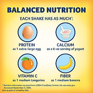 PediaSure SideKicks, High Protein Nutrition Shake for Kids, Vanilla, 8 fl oz (Pack of 24)