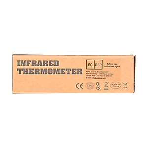 Infrared Thermometer Digital Laser Thermometer RQ-981C, Non-Contact Digital Infrared Thermometer from -50℃ to 550℃(-58 to1022℉) Come with LCD Back-Light, Data Hold for Industrial (Not for Human)