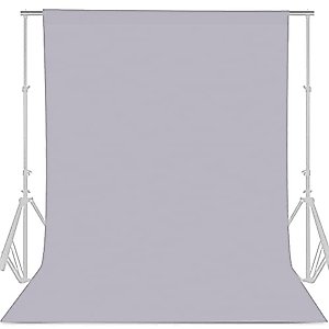 GFCC Gray Backdrop - 8FTX10FT Grey Photo Backdrop for Photoshoot Background for Photography Screen Video Recording Picture Background