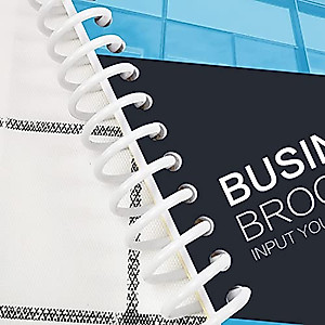 Rayson 31.8mm Spiral Binding Coil, 1-1/4" White Coil bindings Spines 4:1 Pitch 50/Box, SBR41318-50W