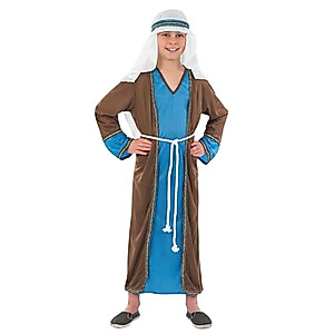 fun shack Kids Joseph Costume Kids, Boys Joseph Costume For Boys, St Joseph Costume for Kids, Saint Joseph Costume Kids, X-Large