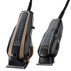 Wahl Professional 5 Star Barber Combo with Legend Clipper and Hero T Blade Trimmer for Professional Barbers and Stylists - Model 8180