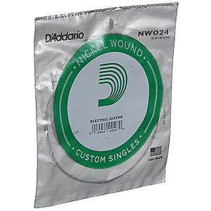 D'Addario NW020 Nickel Wound Electric Guitar Single String
