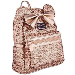 Disney Parks Exclusive - LoungefIy Mini Backpack - Rose Gold