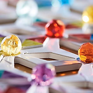 MindWare Sapphiro – Strategy Family Game for All Ages – All-Inclusive & Fun for Kids & Adults – 140pc Board Game for 2 to 4 Players, Ages 6+