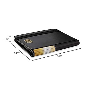 Arcane Tinman Dragon Shield Card Binder – 4 Pocket (Sideload) Portfolio Black - Trading Cards – Card Games - Compatible with Pokemon Yugioh Magic The Gathering MTG TCG OCG & Hockey Cards, (AT-36002)