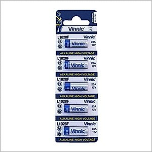 Vinnic 5pk L1028 Alkaline 12V Batteries GP23A, MN21, A23, LRVO8