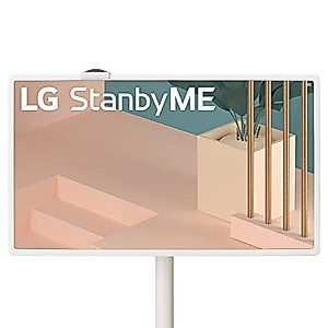 LG 27-Inch Class StanbyMe 1080p-Portable Touch-Screen-Monitor 27ART10AKPL, 2022 - Built-in Battery, Full Swivel Rotation, 60Hz Refresh Rate,Black