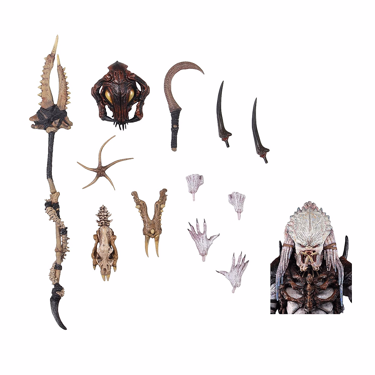 NECA Predator Ultimate Alpha Predator 100th Edition Action Figure